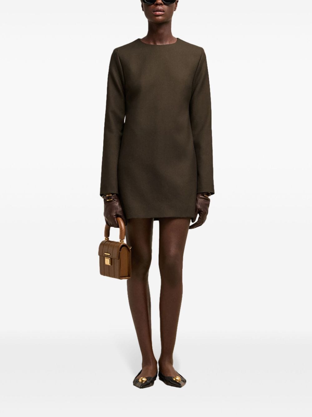 AMI AMI Paris Long Sleeve Dress