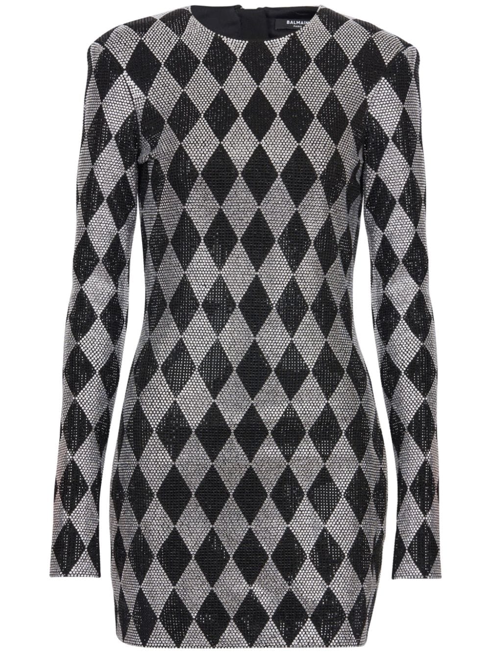 BALMAIN Balmain Crystal-Embellished Minidress