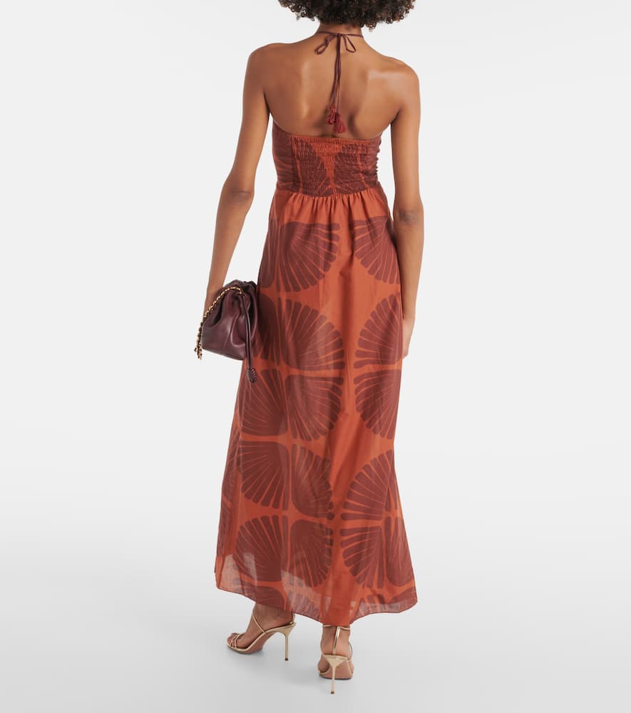 Johanna Ortiz Ideal Universe Silk-Jacquard Dress - Gold | Editorialist Johanna Ortiz Ideal Universe Silk-Jacquard Dress - Gold | Editorialist