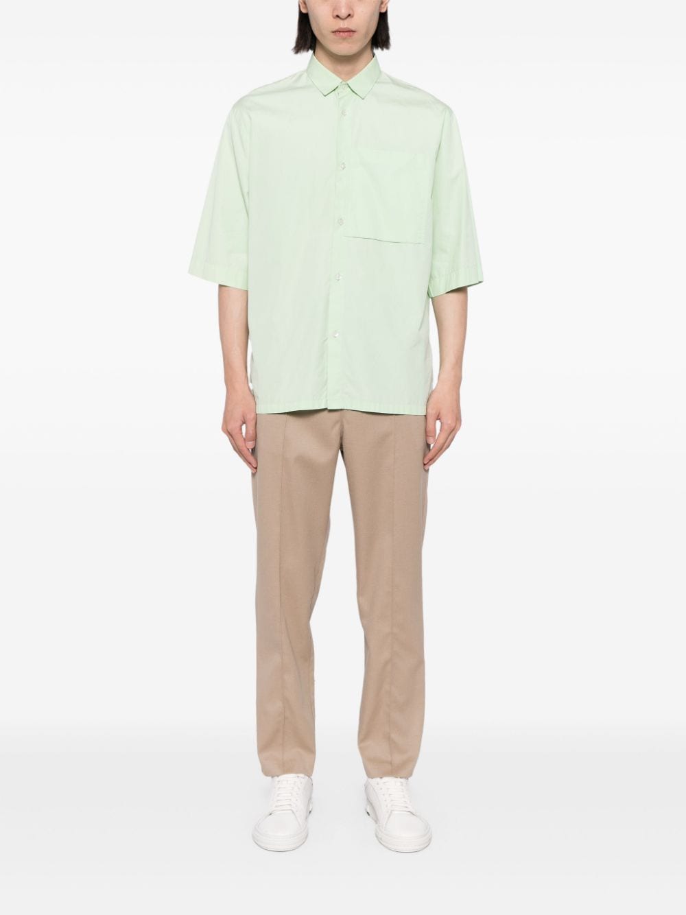 A.P.C. A.P.C. Pressed-Crease Straight Trousers