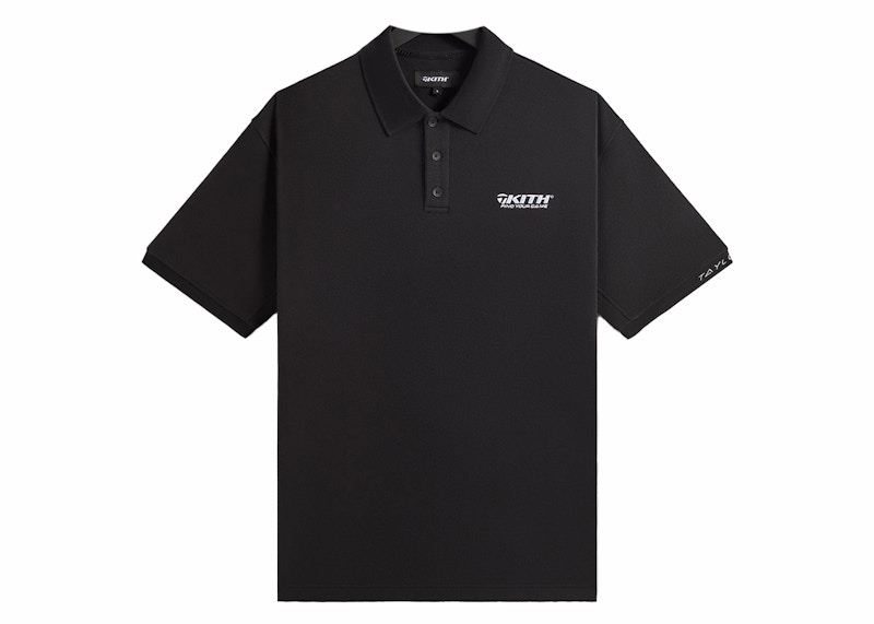 Kith Taylormade Bump & Run Polo Shirt - Black | Editorialist
