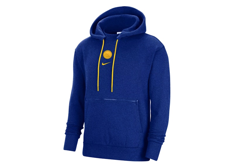 blue and gold nike hoodie