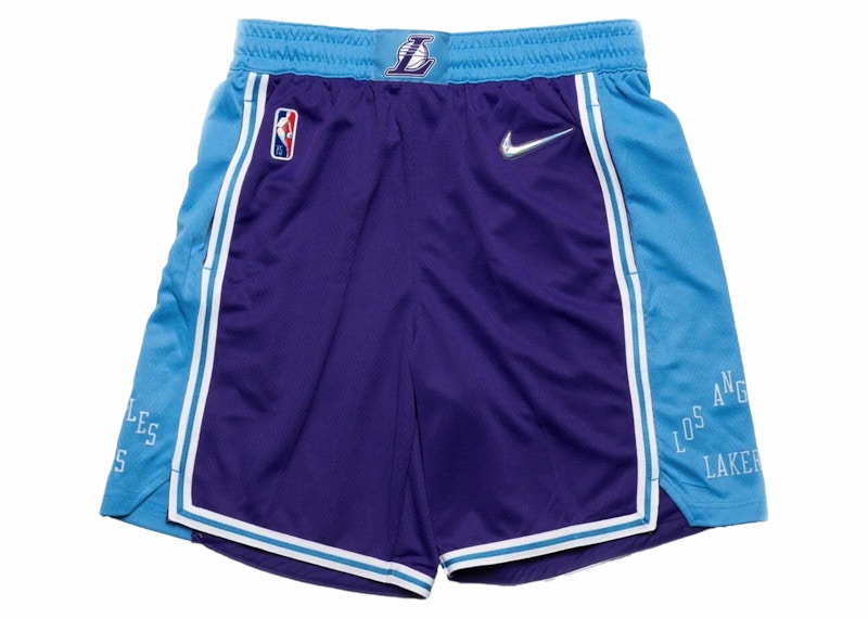lakers city shorts 2020