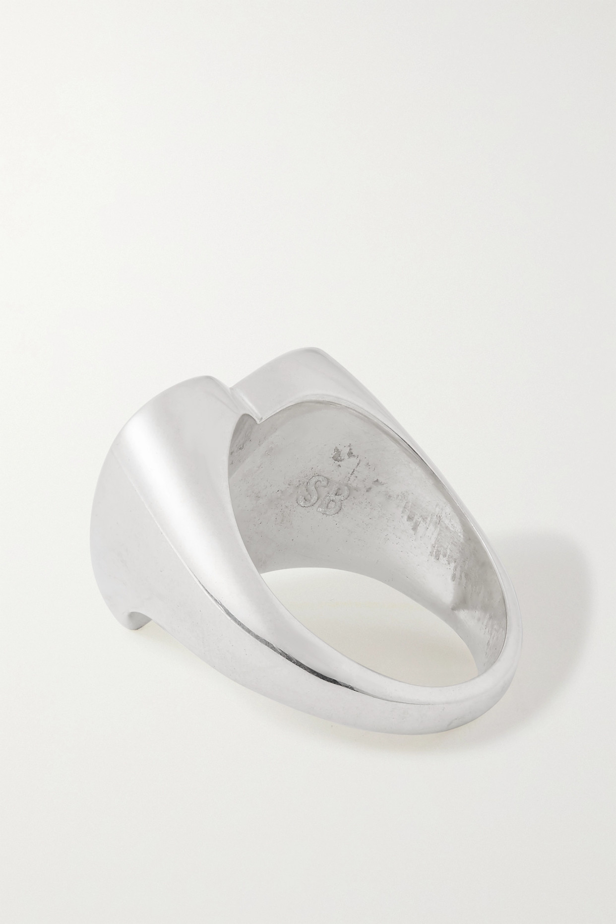 Sophie Buhai Heart Ring In Silver - 60% Off | Editorialist