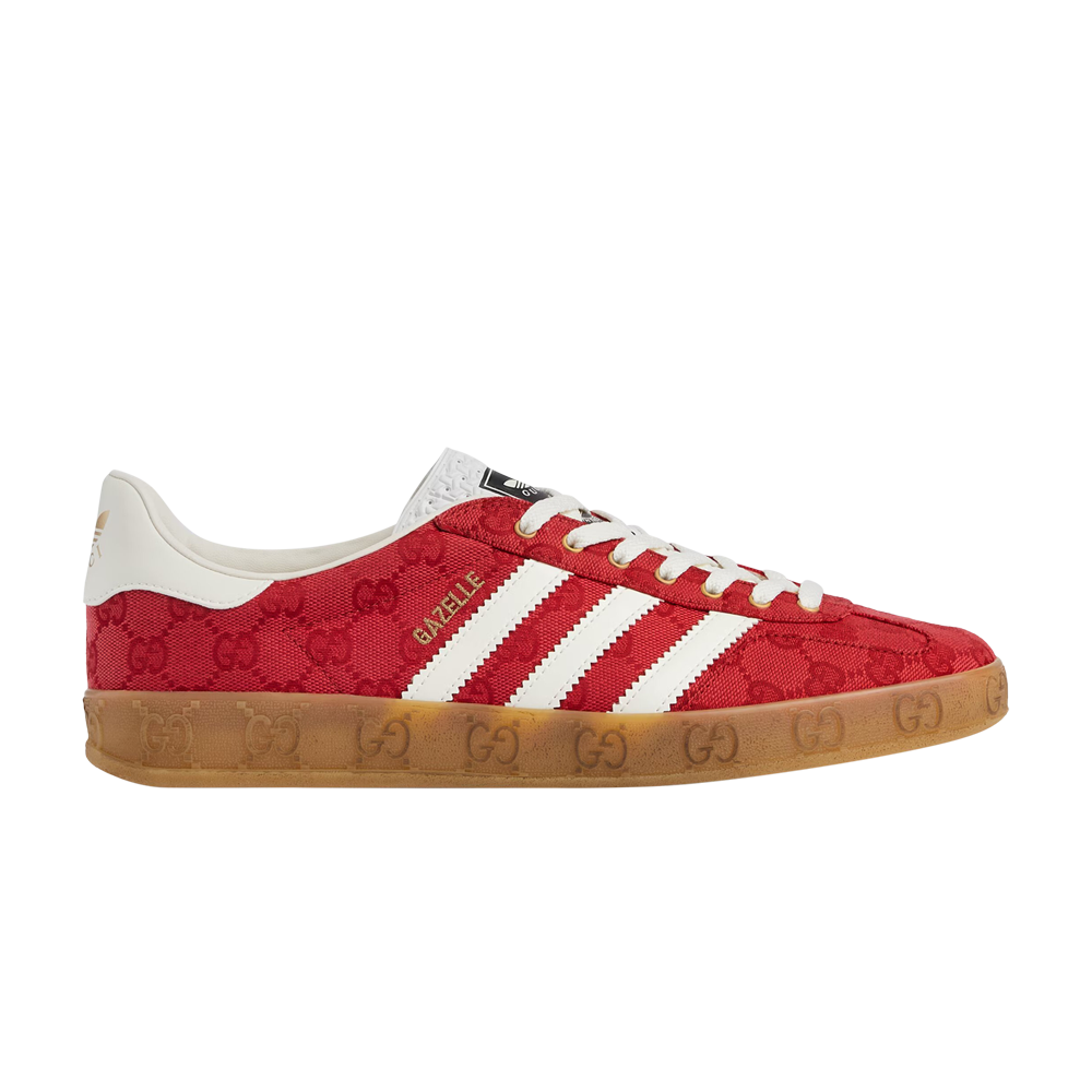 ADIDAS adidas x gucci cotton piquet polo 'white'