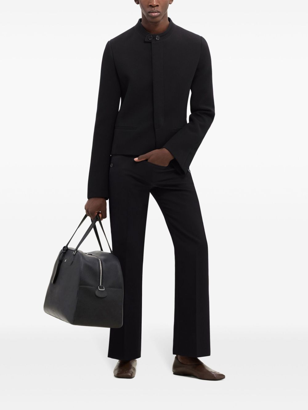 COURREGES Courrèges Flared Wool Trousers