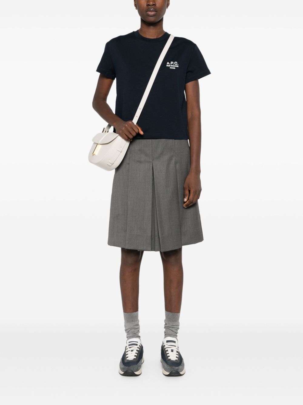 A.P.C. A.P.C. Logo-Embroidered T-Shirt