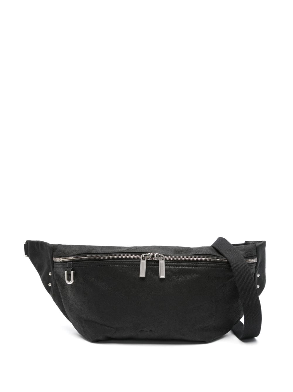 RICK OWENS Logo-Debossed Shoulder Bag