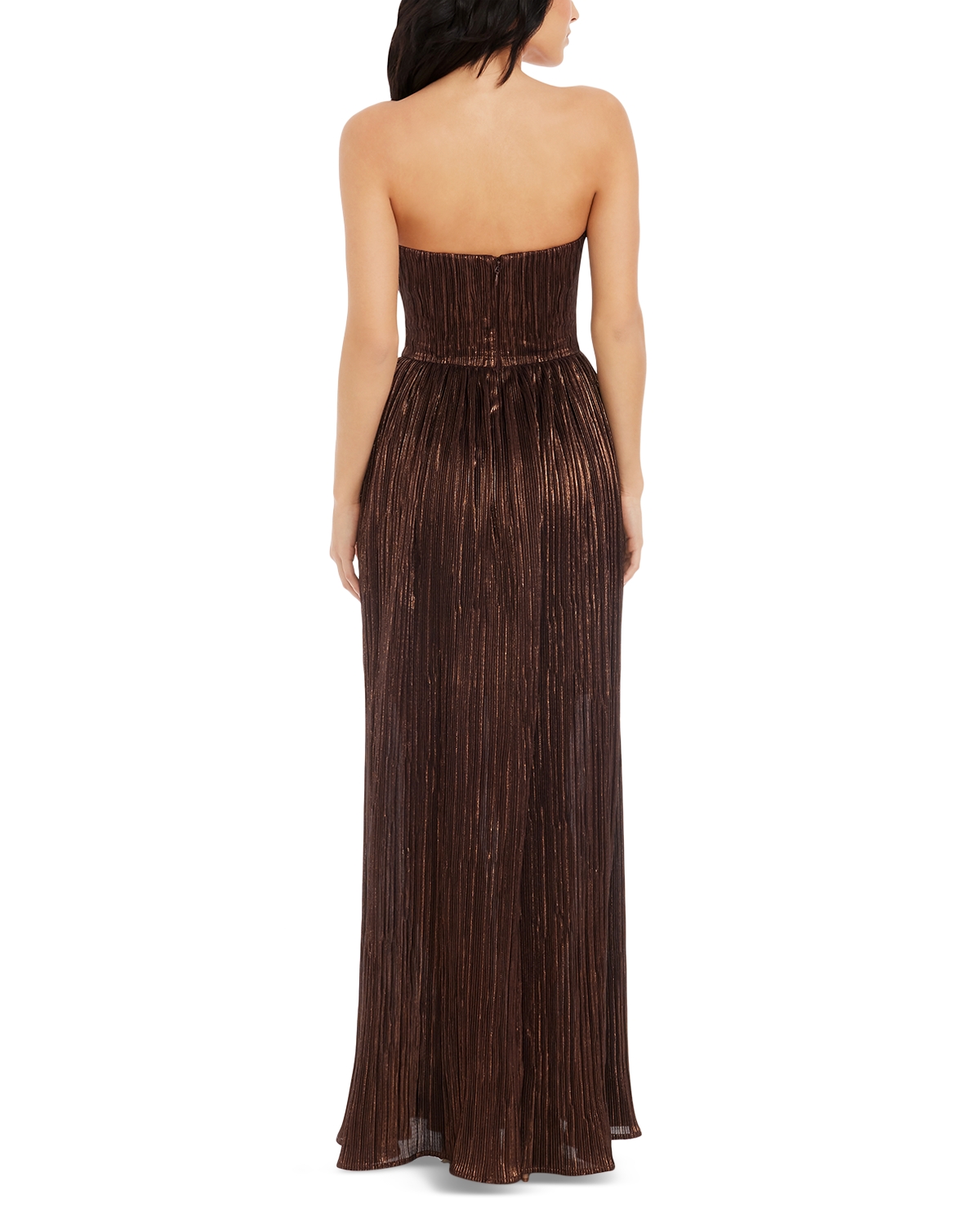 dress the population audrina plissé maxi gown Dress The Population Audrina Plisse Maxi Gown