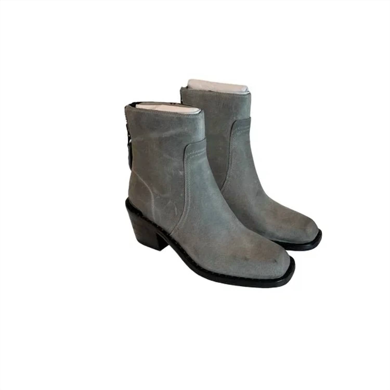 Rag Bone Bristol Boot In Cemento Suede In Grey 51% Off