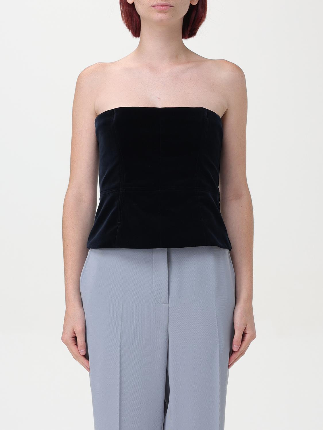 TOM FORD Tom Ford Velvet Strapless Top