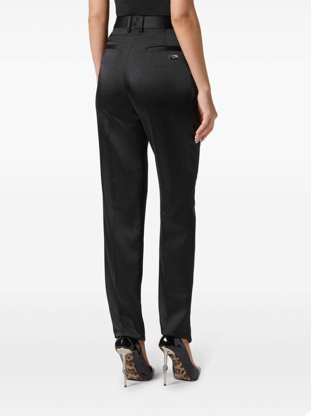 PHILIPP PLEIN Philipp Plein Tailored Satin Trousers