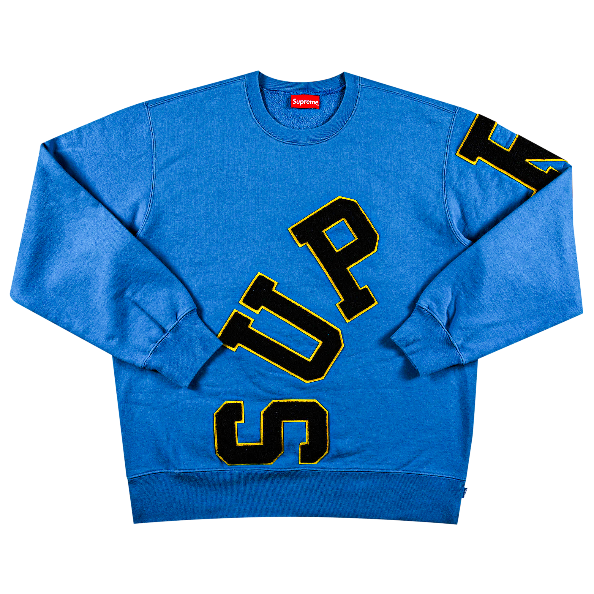 Supreme Big Arc Crewneck - Blue | Editorialist