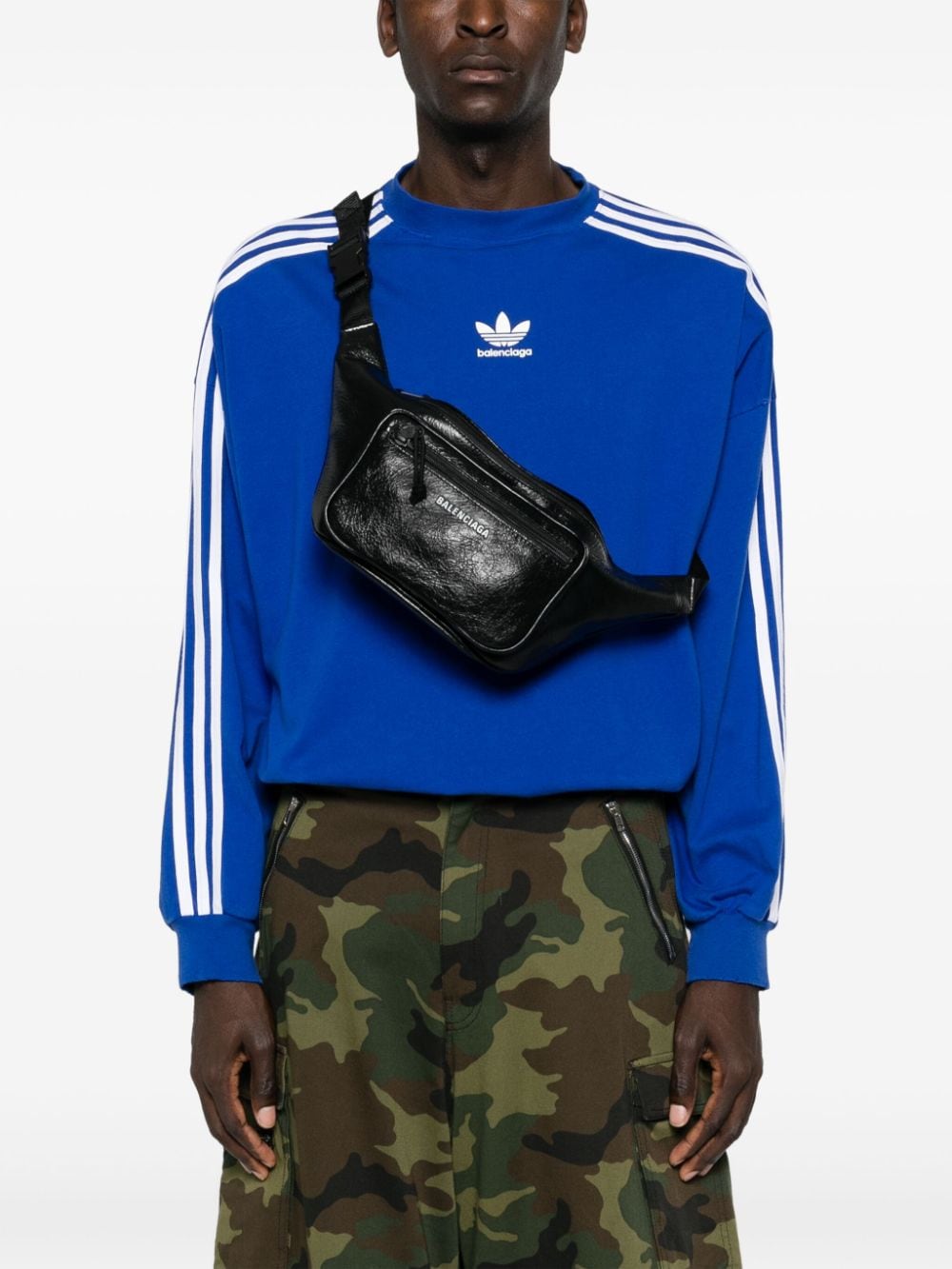 BALENCIAGA Explorer Leather Belt Bag