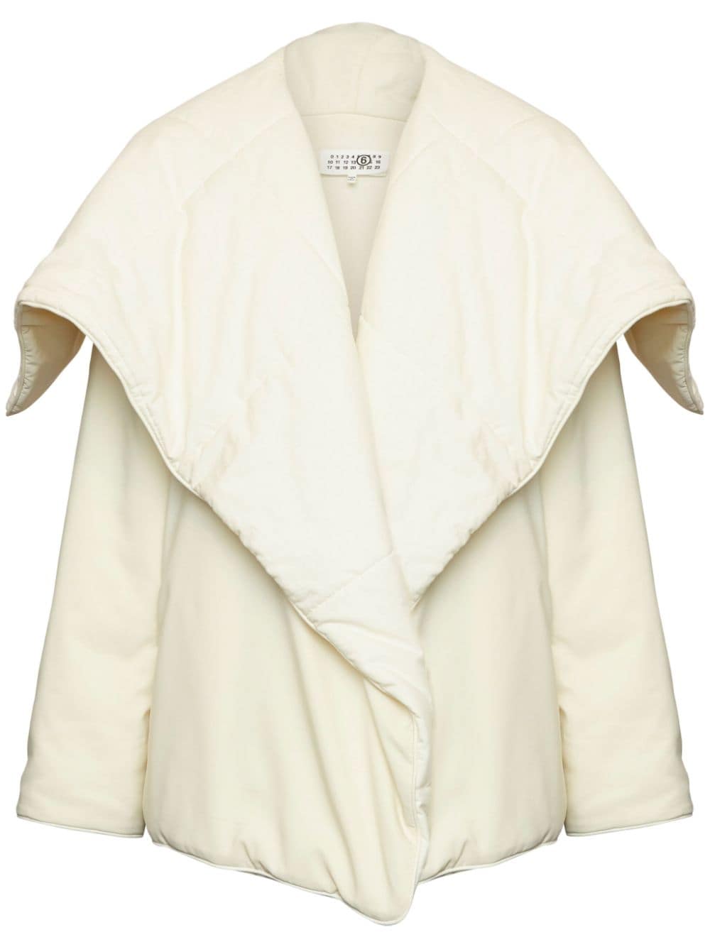MAISON MARGIELA MM6 Maison Margiela Oversize-Collar Padded Jacket