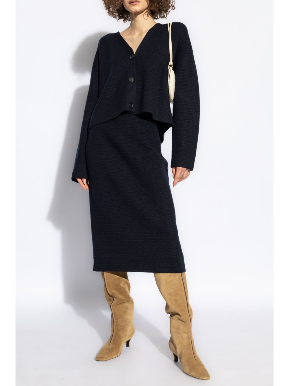 FABIANA FILIPPI Fabiana Filippi Wool Midi Skirt