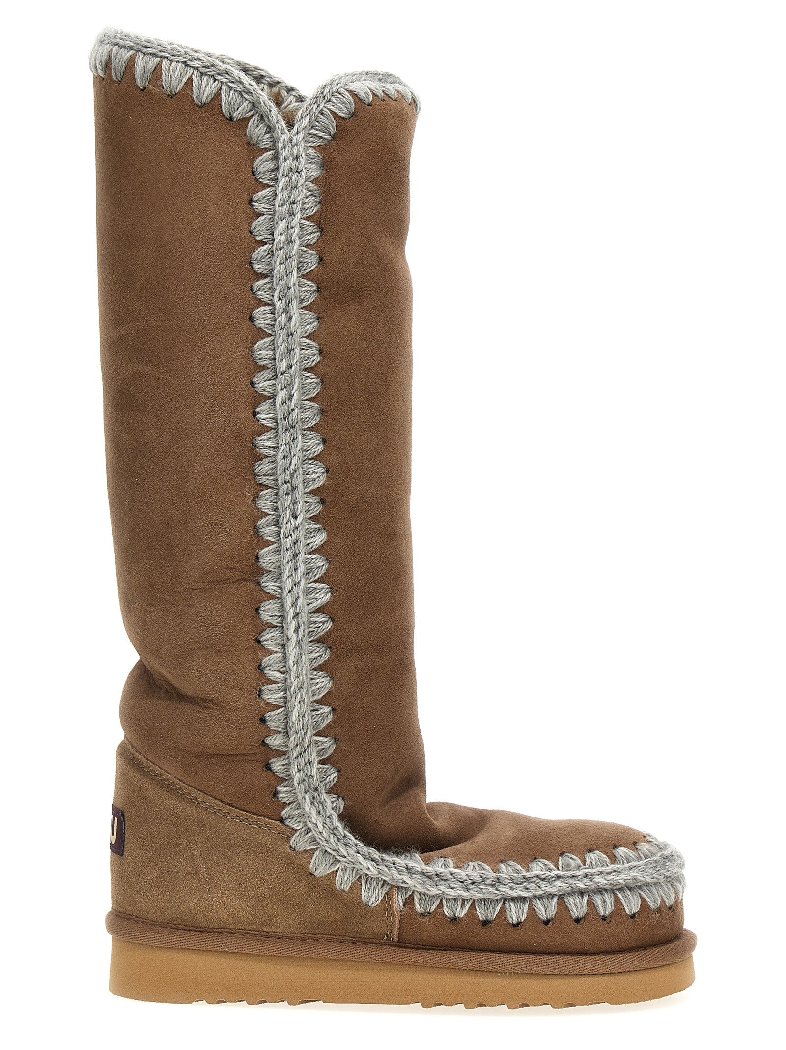 Mou Eskimo 40 Ankle Boots In Beige 21% Off Editorialist