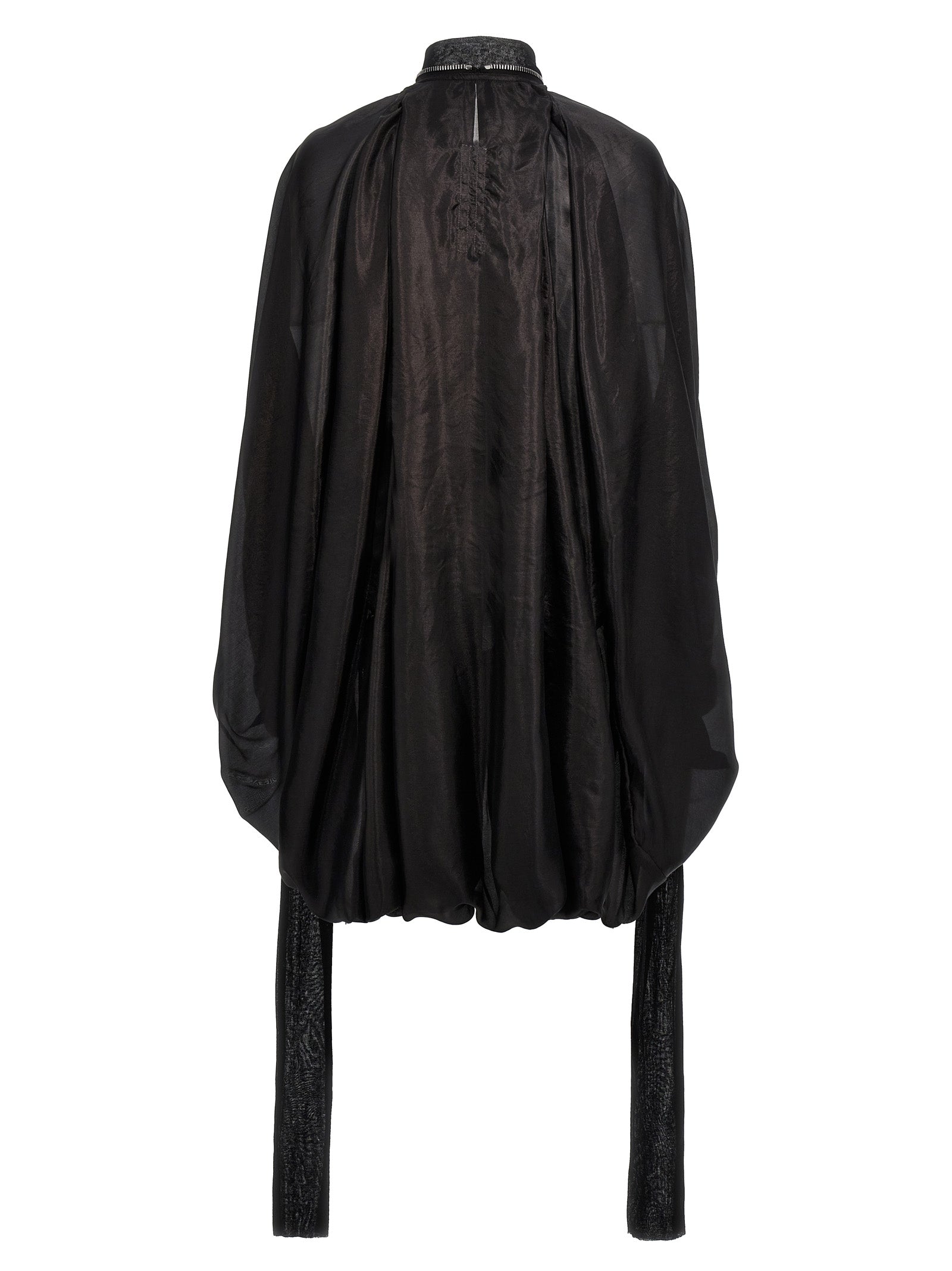 Rick Owens Bubble Batwing Flight' Jacket In Black - 47% Off