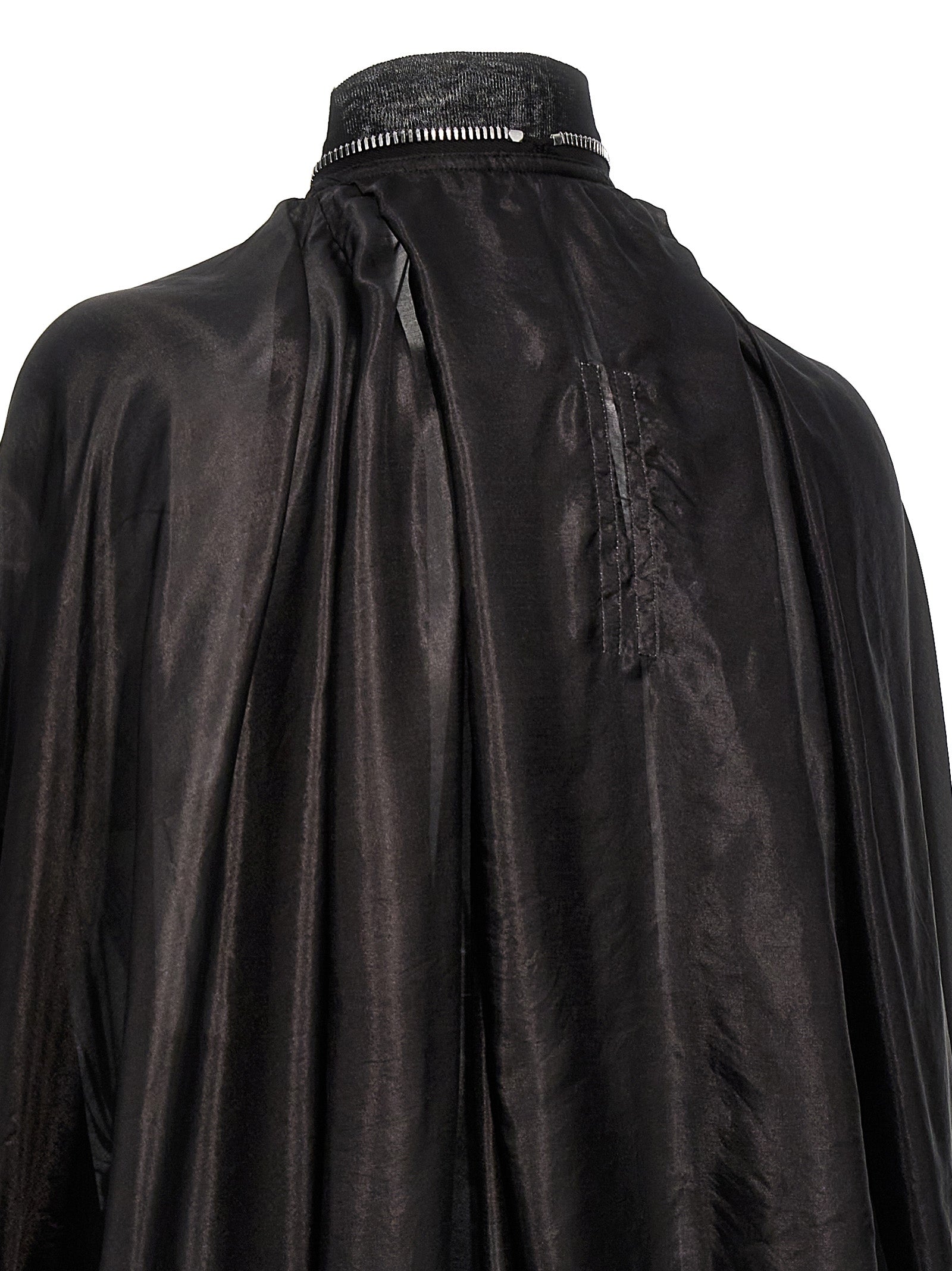Rick Owens Bubble Batwing Flight' Jacket In Black - 47% Off