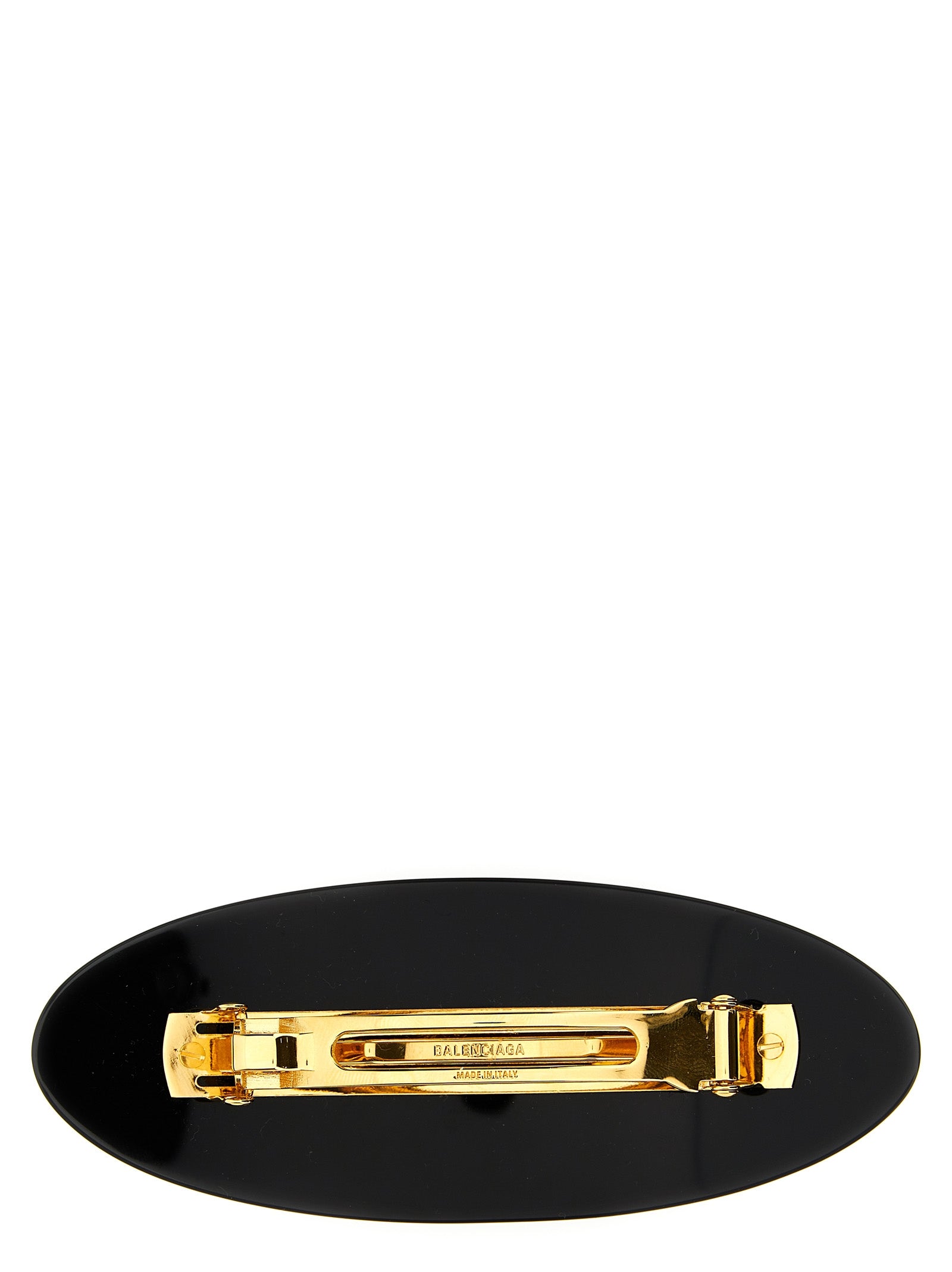 Set of 2 Balenciaga XXL Black Hair Clips Balenciaga Black Holli XXL Hair Clip Set Balenciaga main image 2