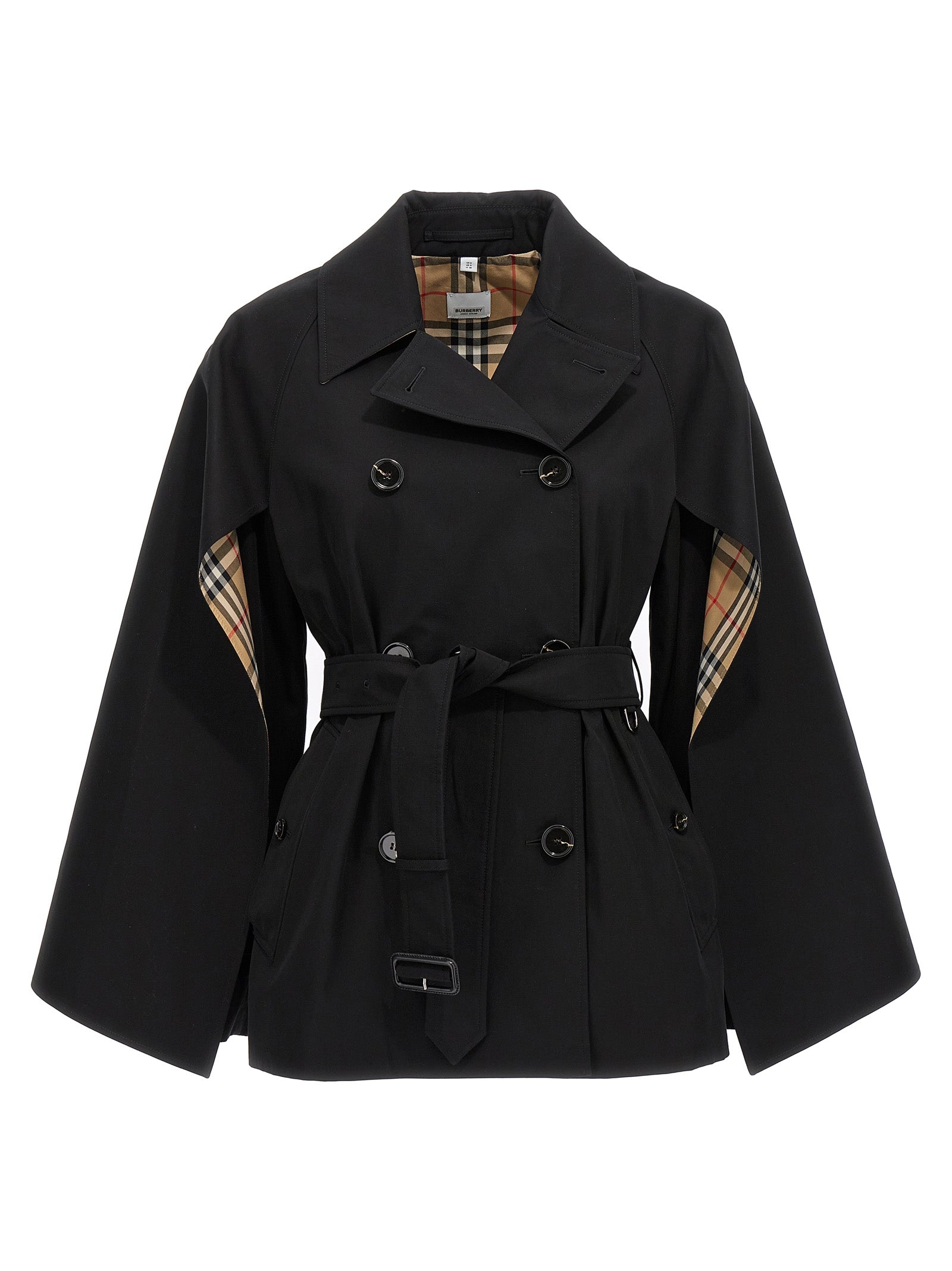 Burberry Cots' Trench Coat - Black | Editorialist