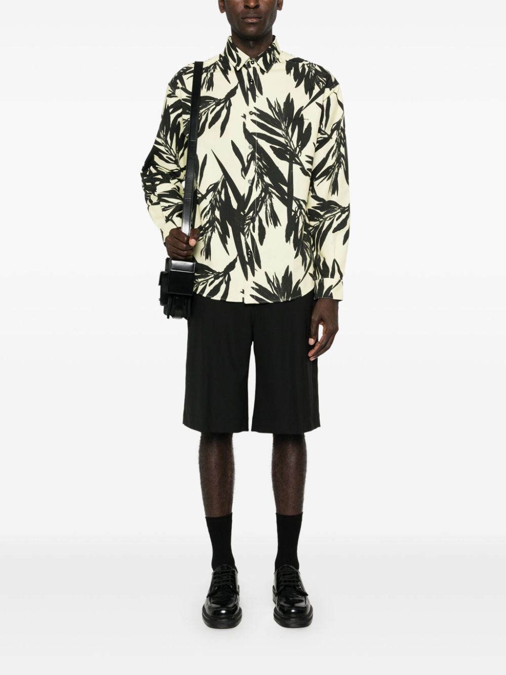 JACQUEMUS la chemise simon cotton shirt