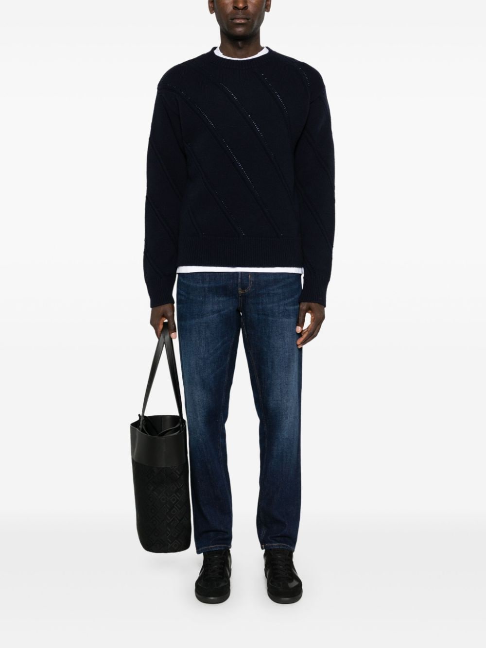 PT TORINO Washed Slim Fit Jeans