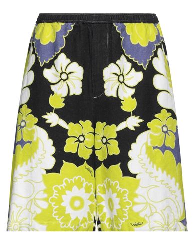 VALENTINO VALENTINO GARAVANI Floral-Print Hemp Shorts