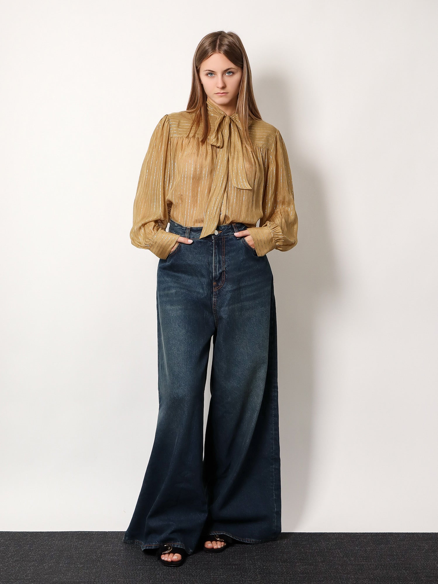 CHLOÉ Silk Shirt with Lurex