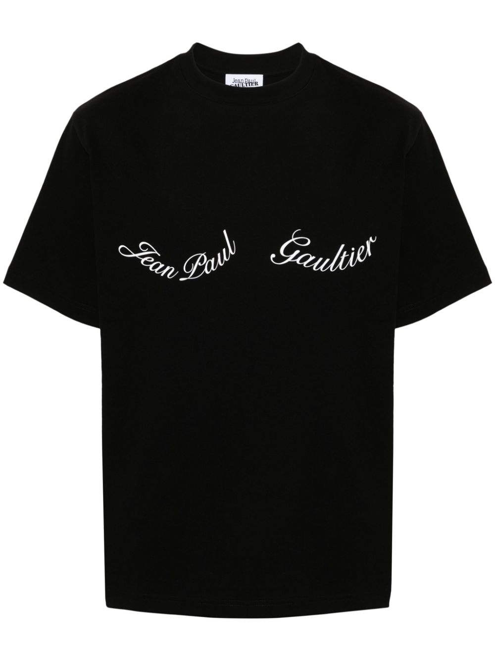 Jean Paul Gaultier Logo-Print T-Shirt - Black | Editorialist