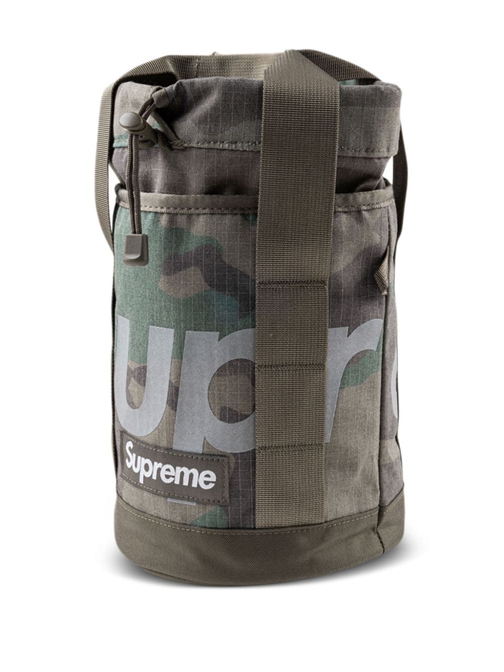 Supreme Box Logo Ripstop Cinch Bag - Green | Editorialist