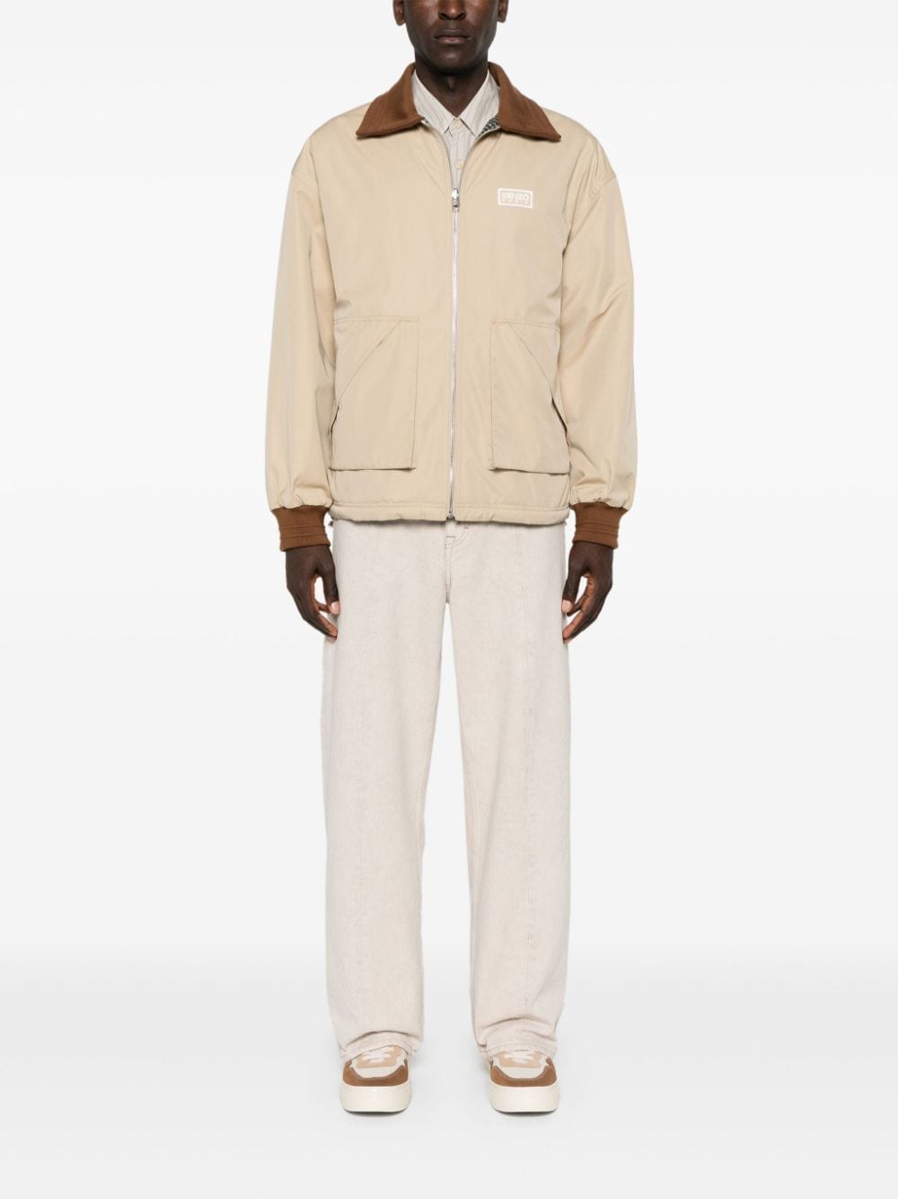 KENZO Kenzo Logo-Patch Reversible Jacket