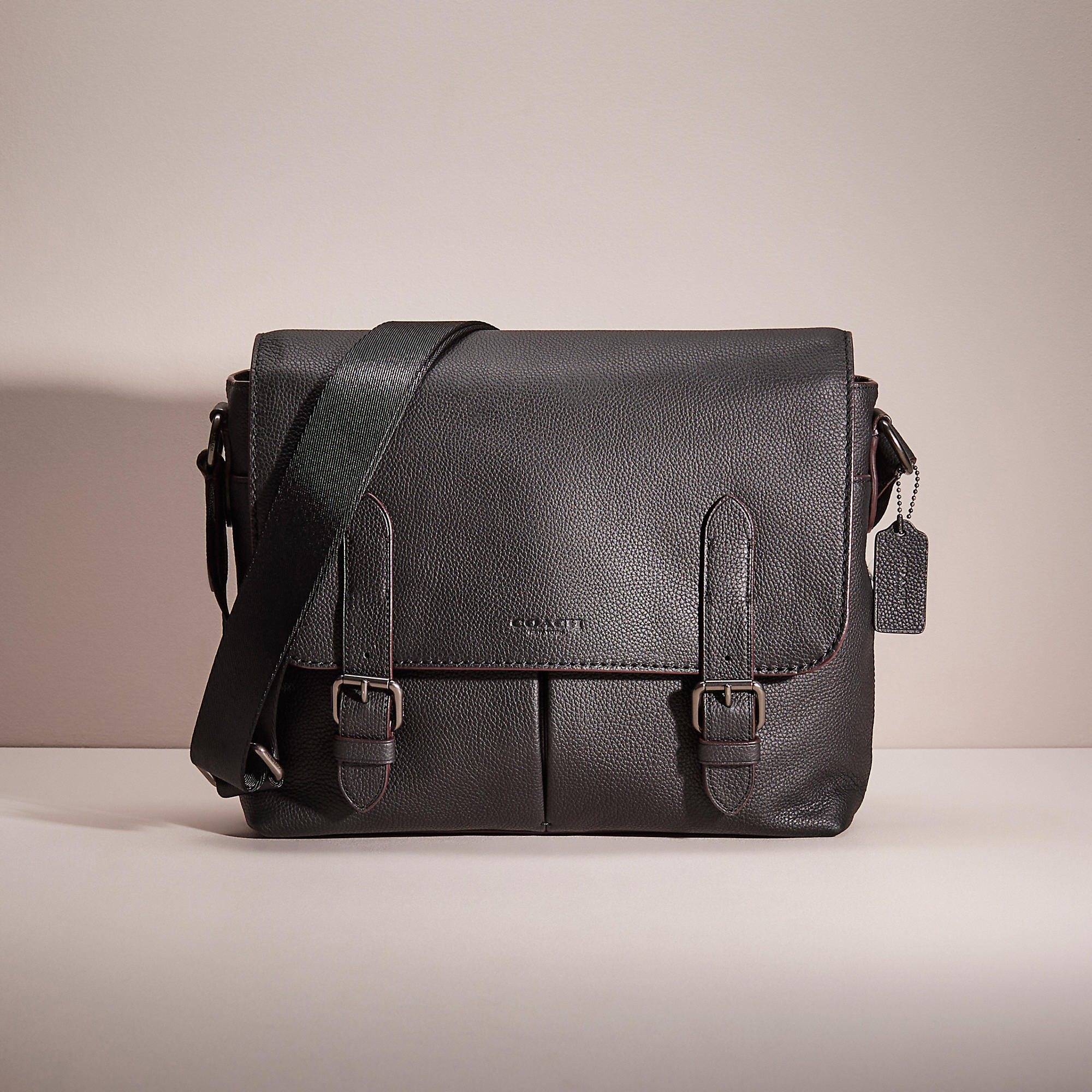 Coach Restored Metropolitan Soft Messenger - Gunmetal/Black