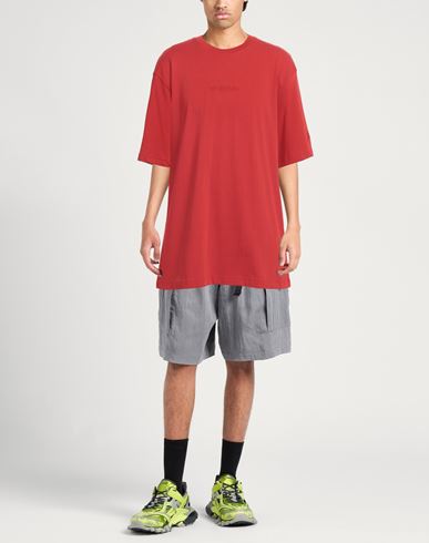 JORDAN man t-shirt green size s cotton