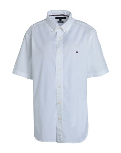 Tommy Hilfiger Shirt Size Cotton In White - 44% Off | Editorialist