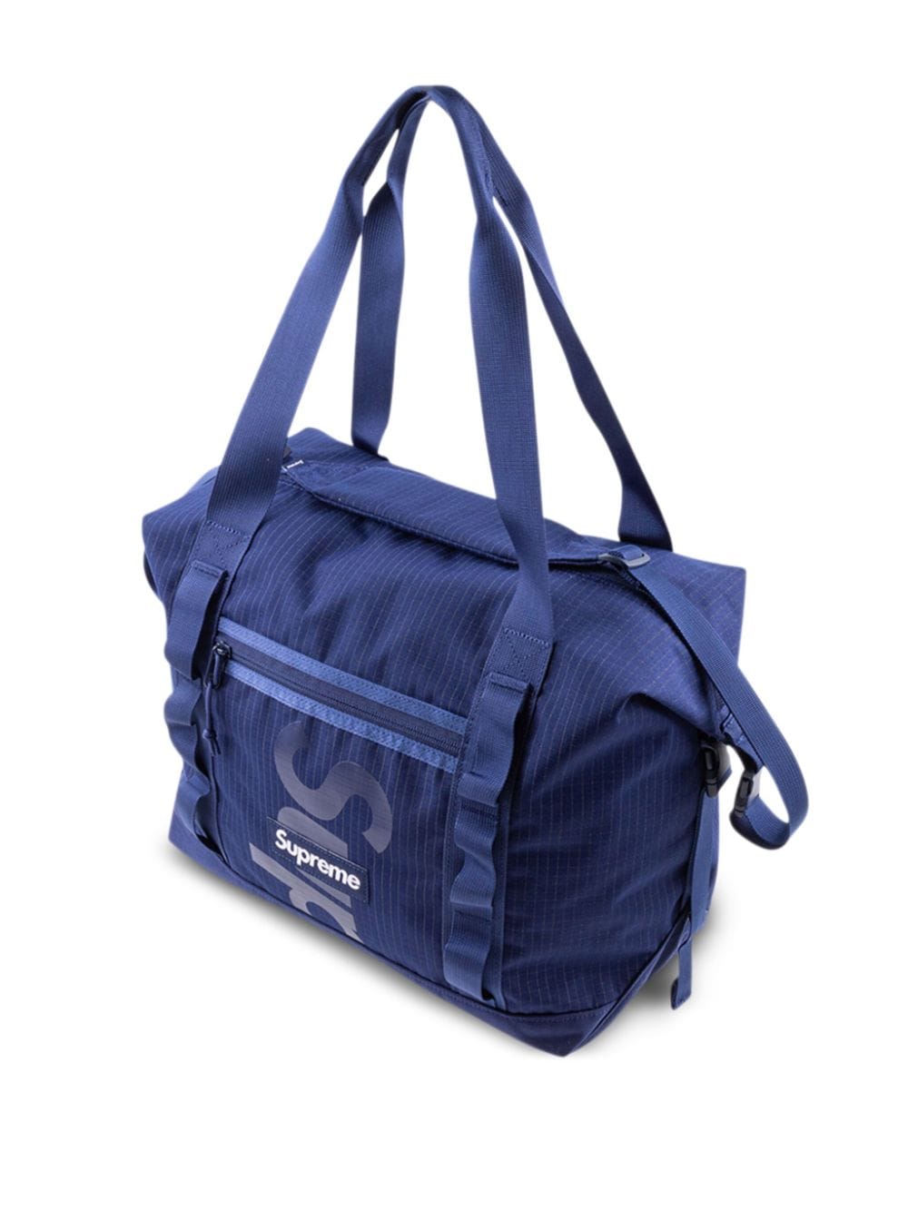 Supreme Logo-Print Tote Bag Blue Editorialist - Main Image