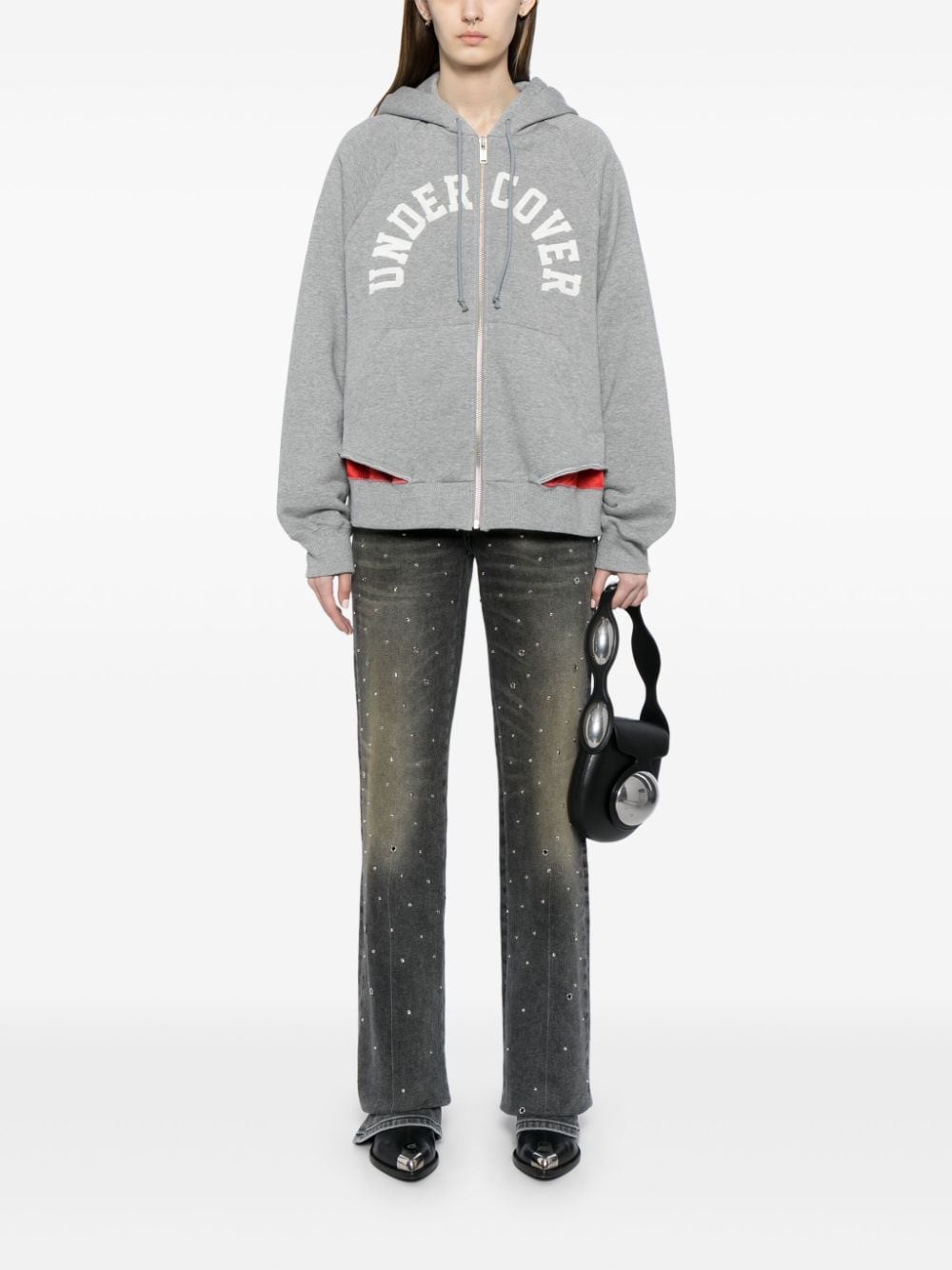 Supreme X Undercover Generation Fuck You Zip Up Sweat - Black