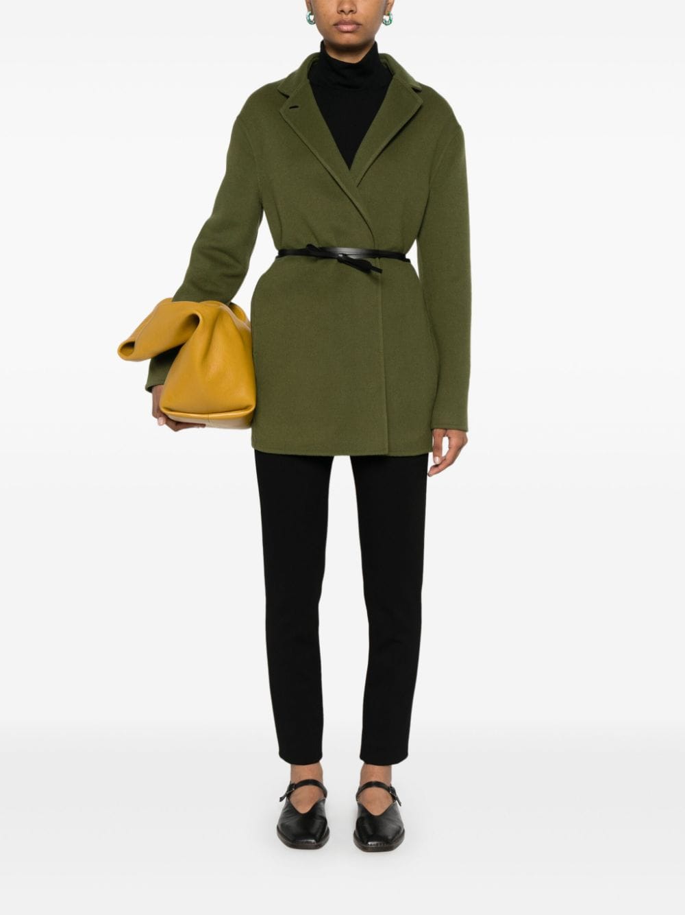 FABIANA FILIPPI Fabiana Filippi Belted Single-Breasted Coat