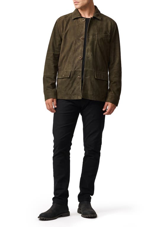 RODD & GUNN somerset suede shirt jacket