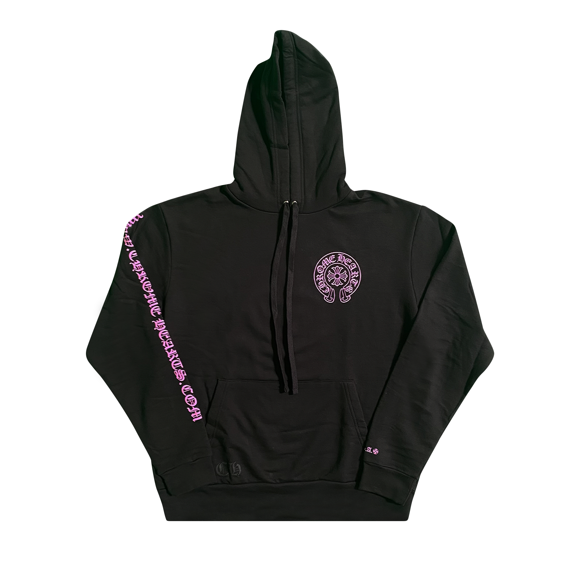 Chrome Hearts Horseshoe Logo Hoodie - Black | Editorialist