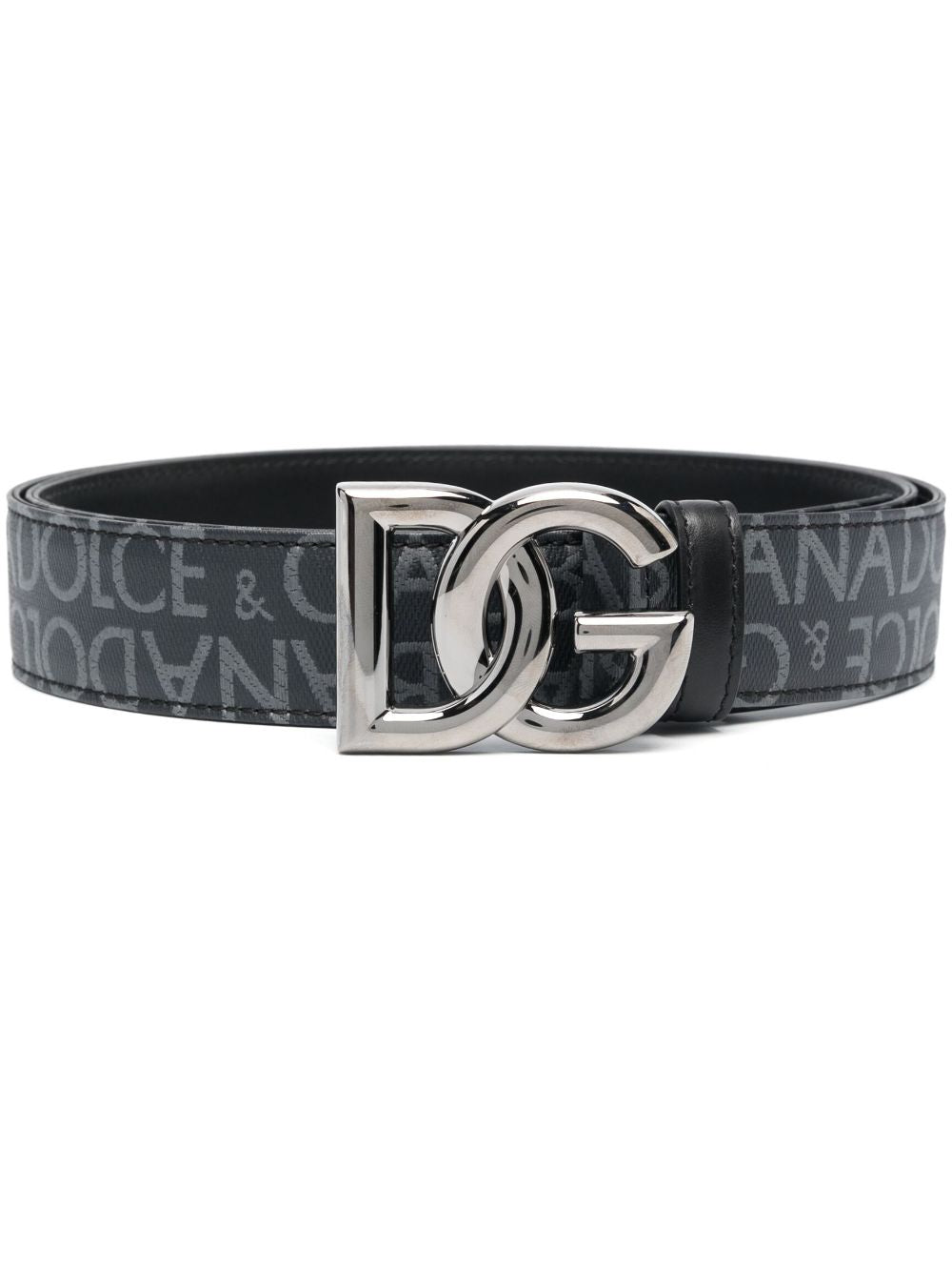 d&g men's leather belt