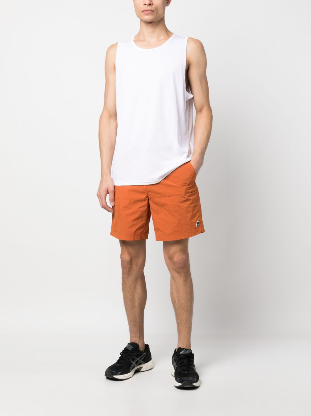 K-WAY K Way nylon bermuda shorts