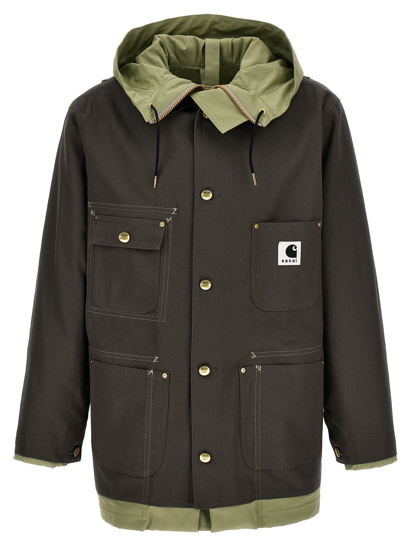 Sacai X Carhartt Wip Reversible Jacket - Multicolor | Editorialist