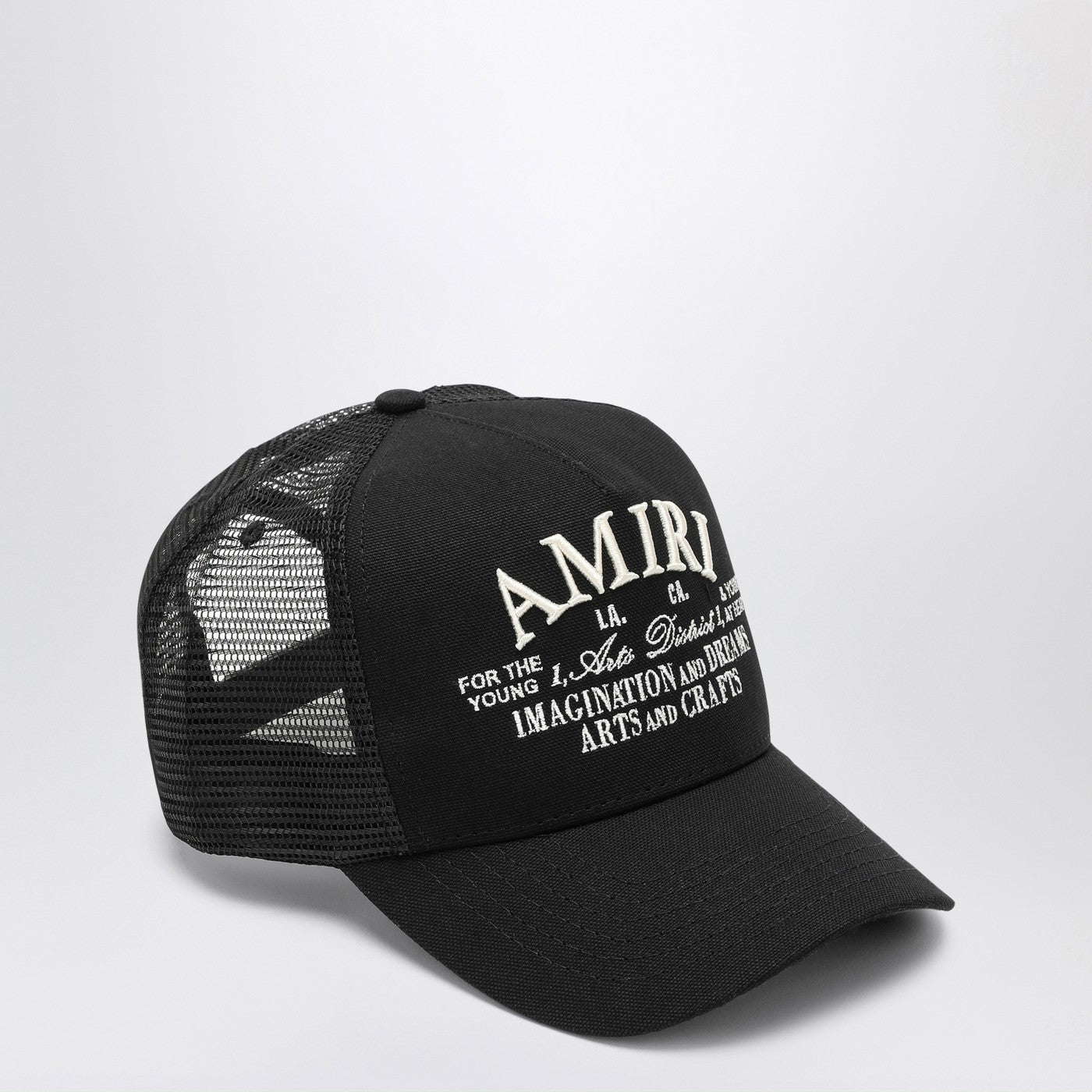 Amiri Mesh Baseball Cap In Black - 4% Off | Editorialist