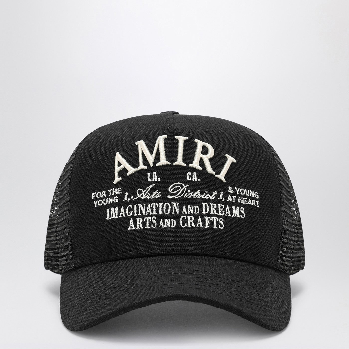 Amiri Mesh Baseball Cap In Black - 4% Off | Editorialist