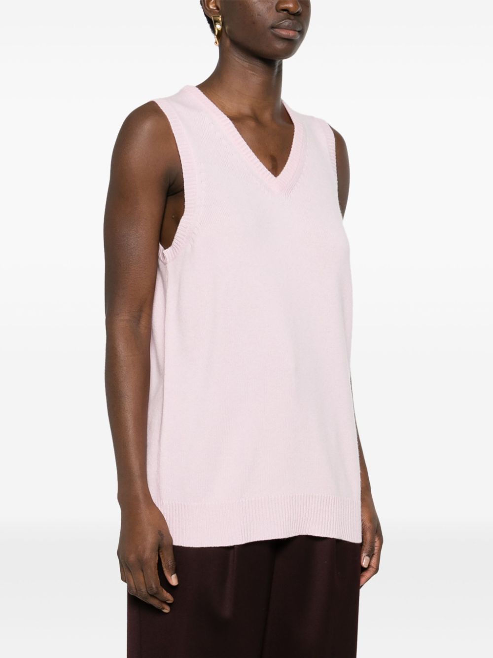 SPORTMAX Sportmax V-Neck Wool Vest