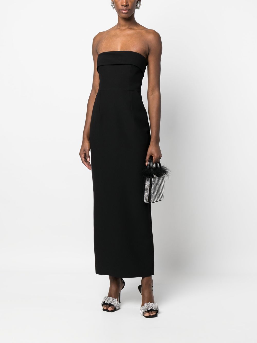 THE NEW ARRIVALS ILKYAZ OZEL The New Arrivals By Ilkyaz Ozel Strapless Long Gown