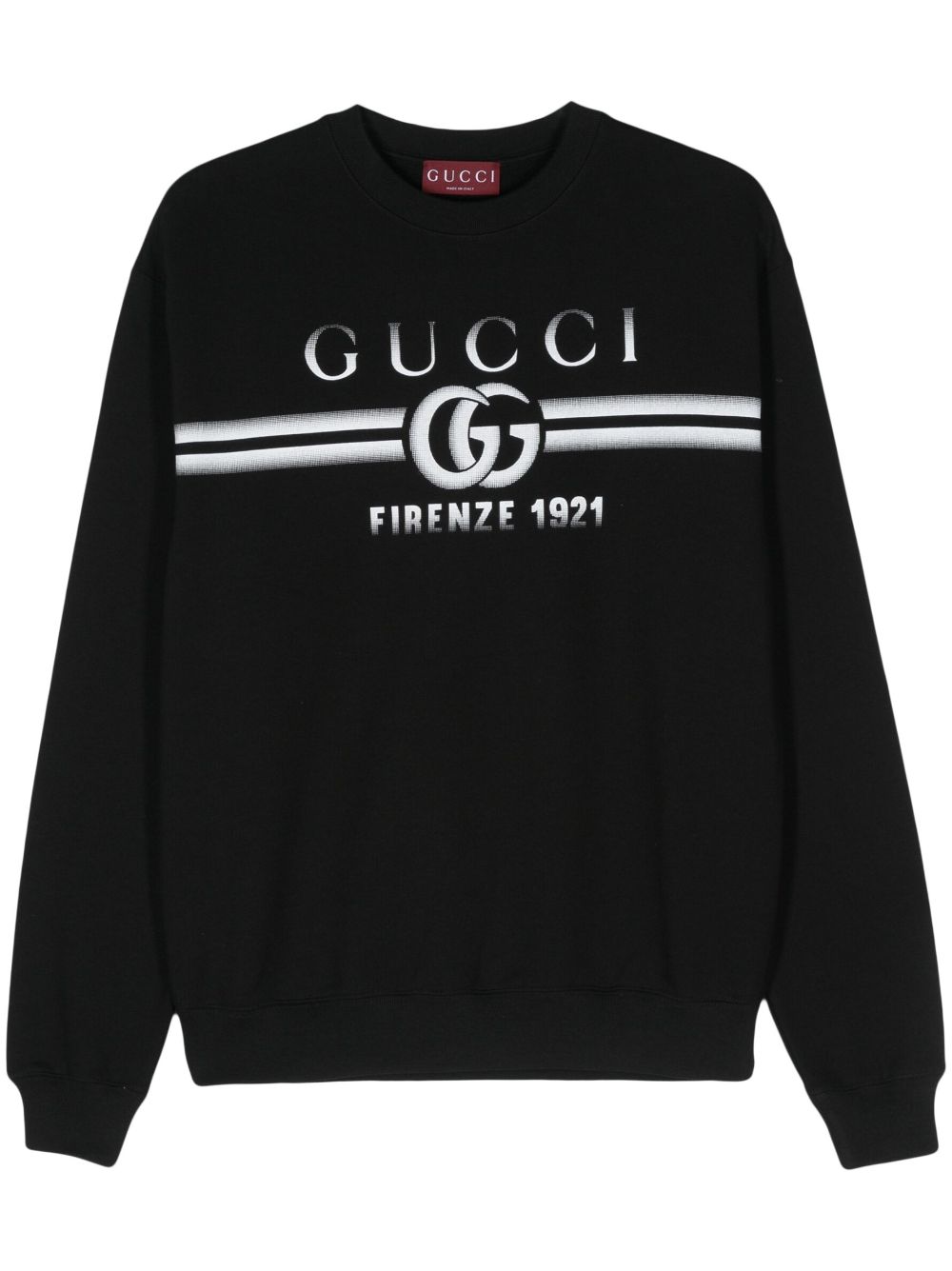 Gucci Double G Cotton Sweatshirt - Black | Editorialist