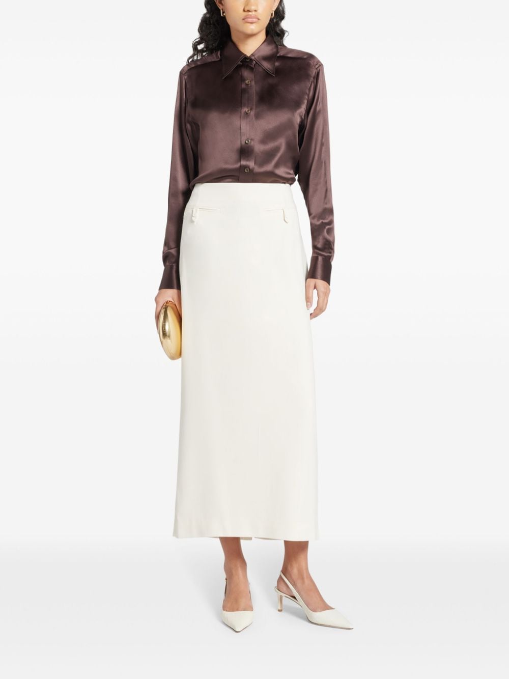 TOM FORD TOM FORD Buttoned Silk Shirt