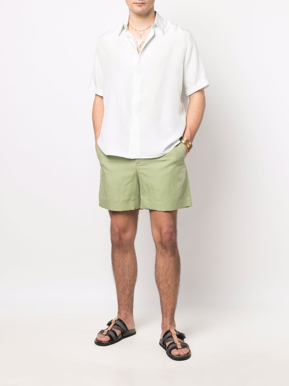 FENDI Straight-Leg Bermuda Shorts
